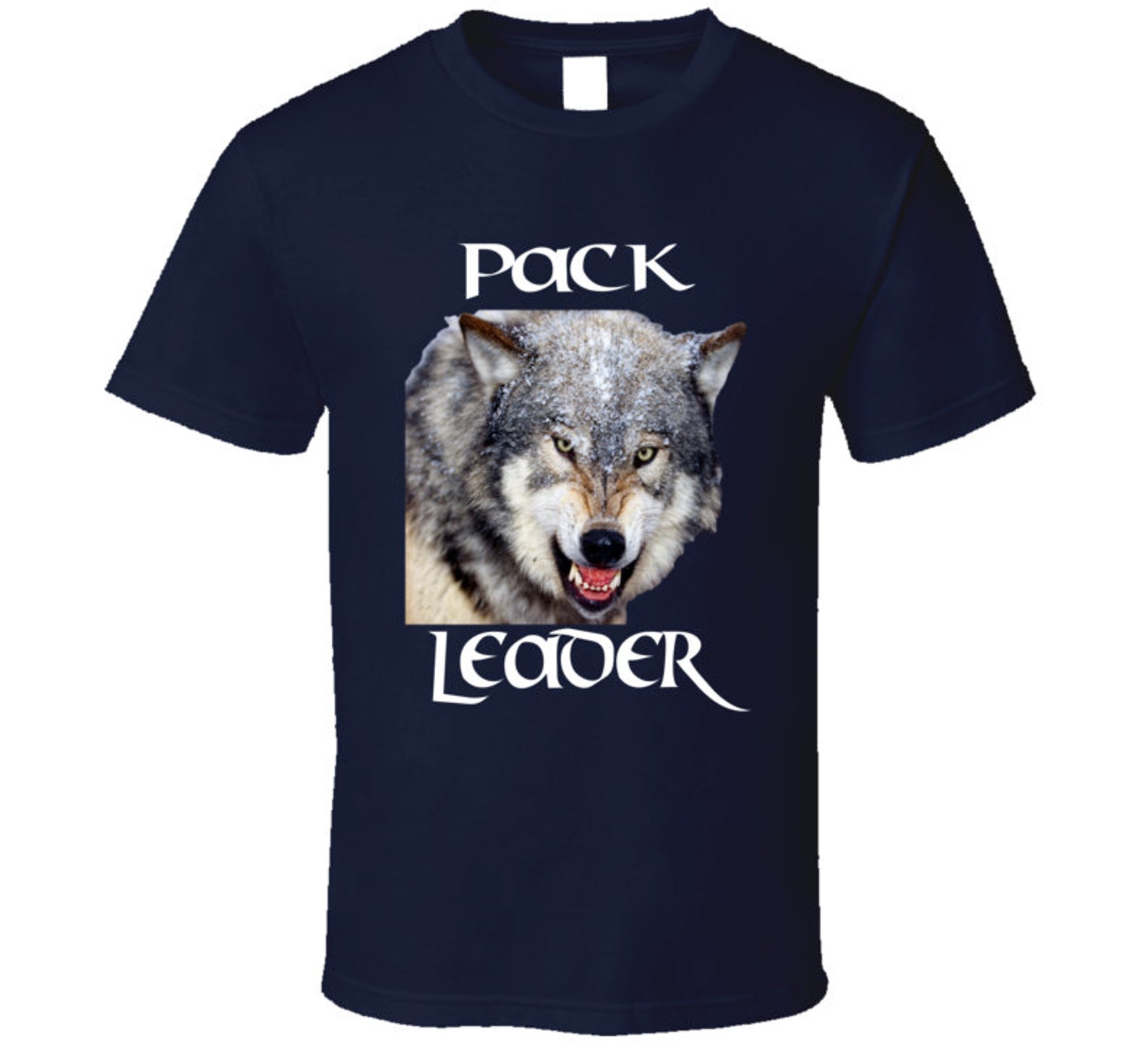 Wolf Pack Leader Short Sleeve T Shirt - Etsy