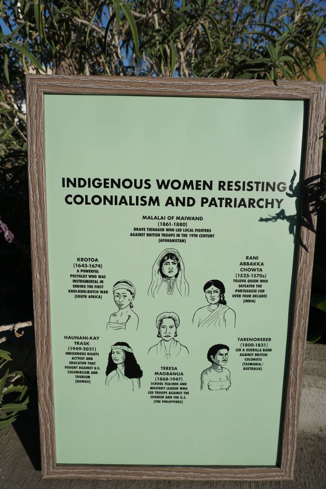 Poster: Indigenous Women Resisting Colonialism and Patriarchy Mint ...