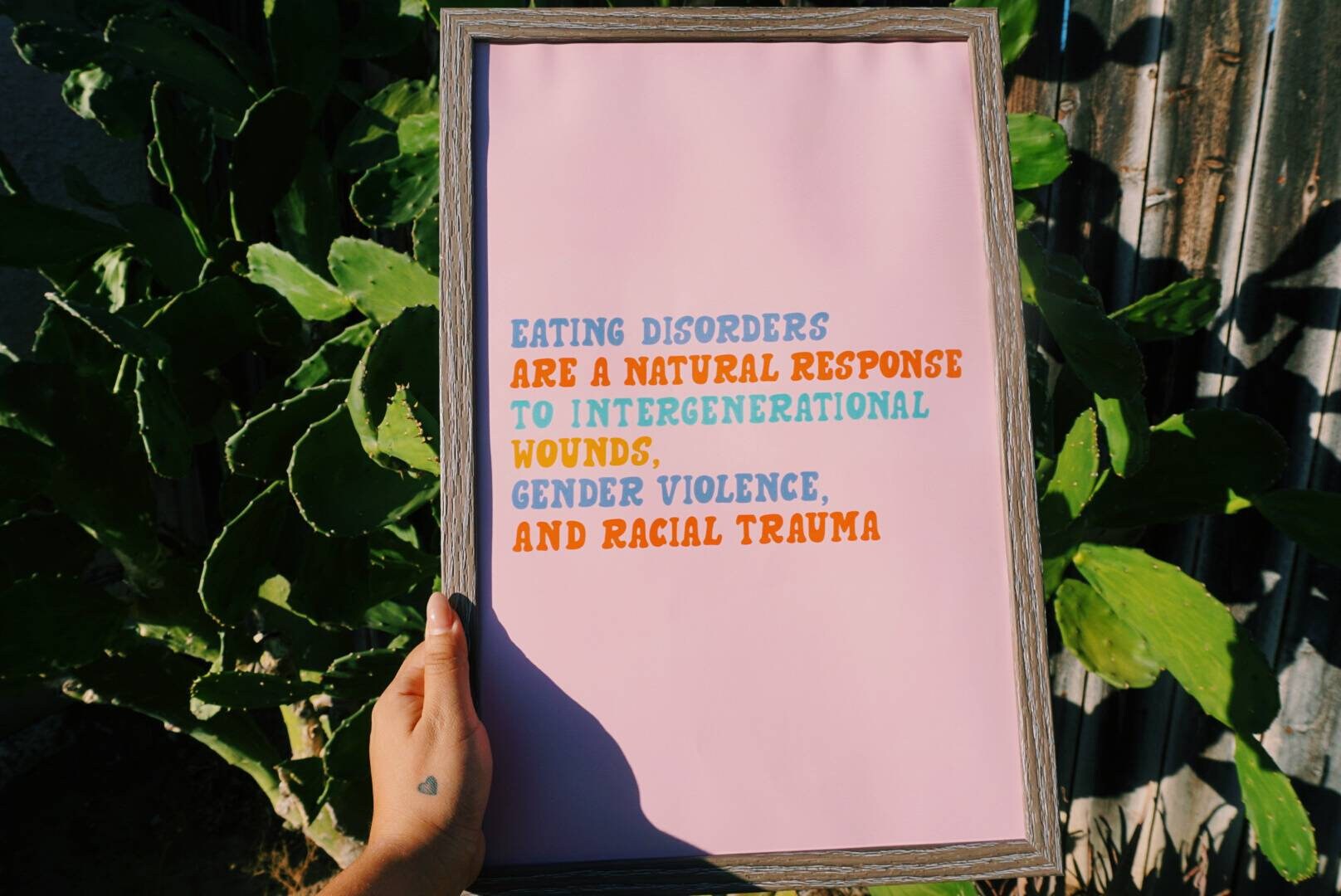 Poster: Eating Disorders Are A Natural Response to Intergenerational ...