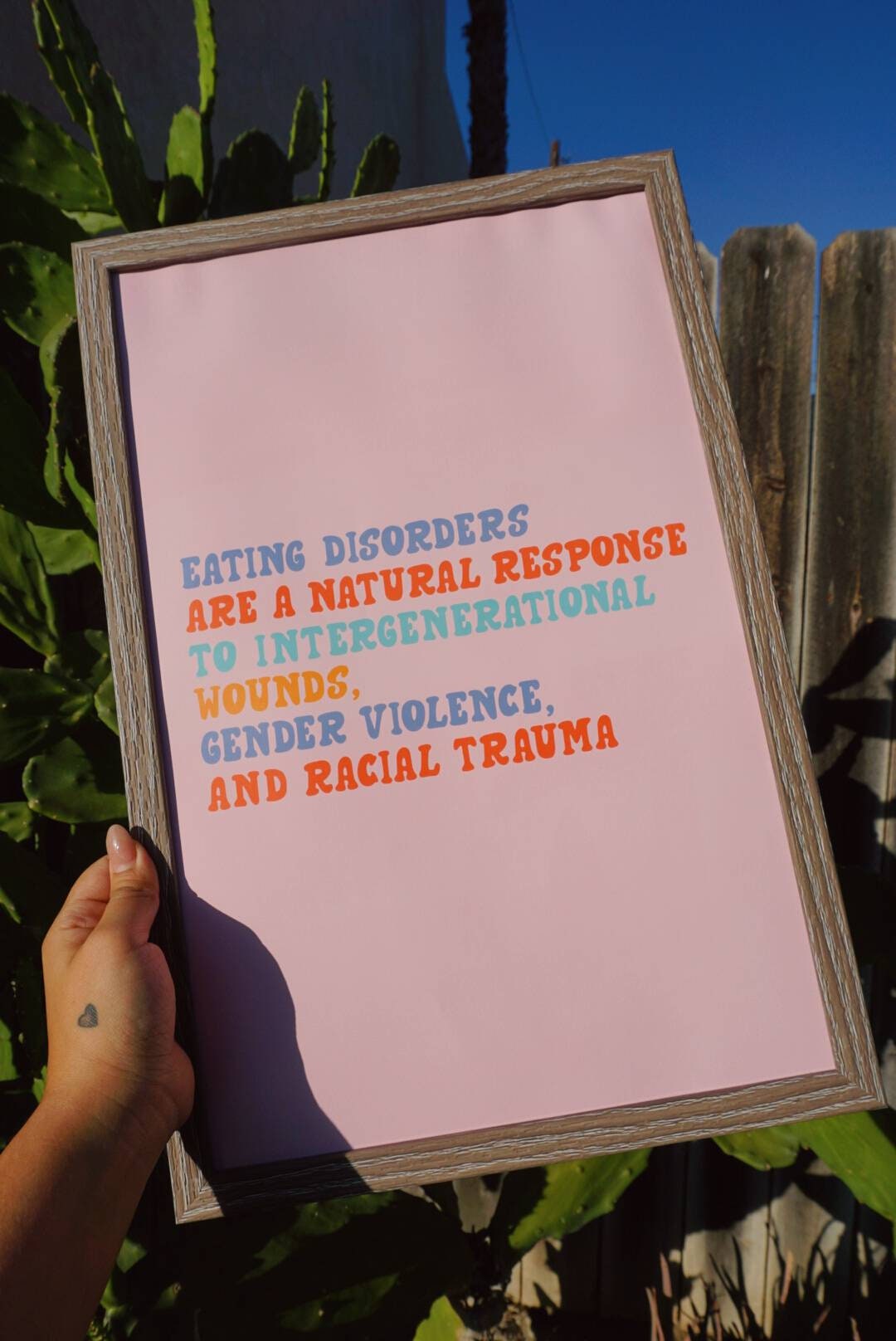 Poster: Eating Disorders Are A Natural Response to Intergenerational ...