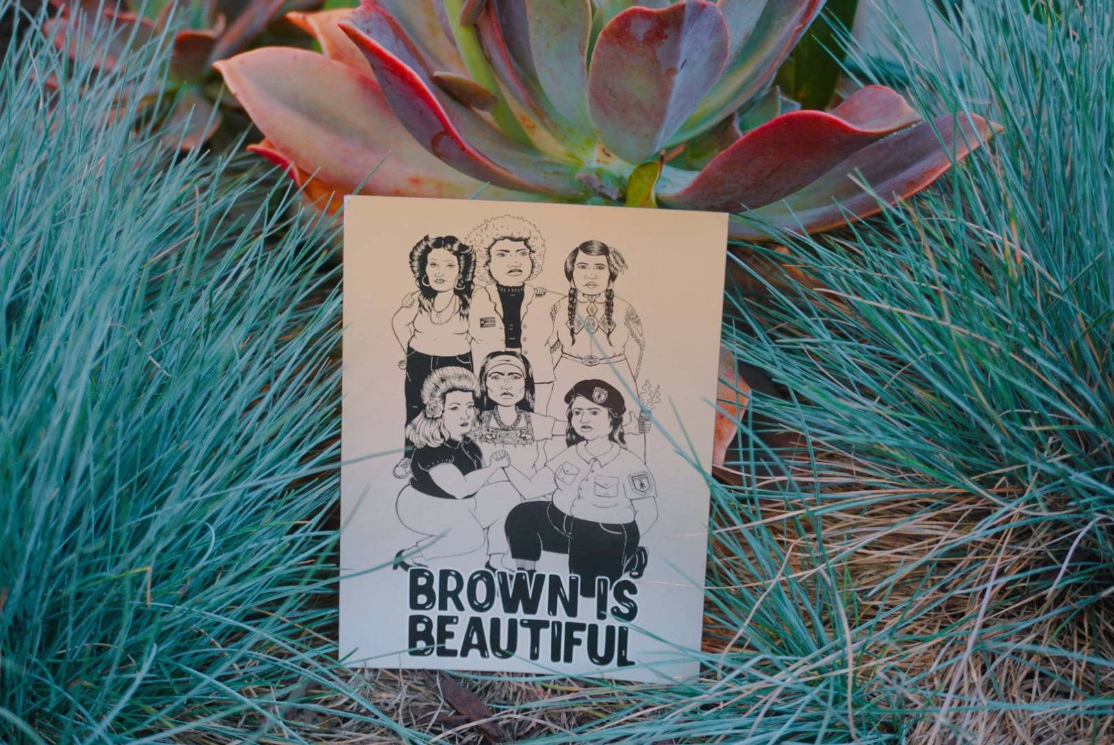 Magnet: Brown Is Beautiful — Nalgona Positivity Pride