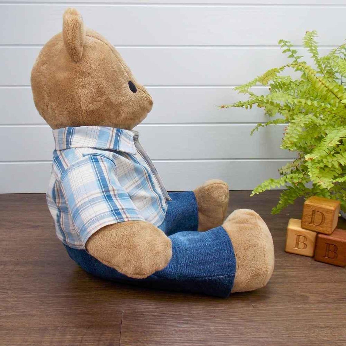 Teddy Bear Trousers Sewing Pattern & Tutorial (fits Seated Memory Bears ...