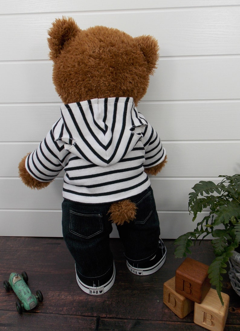 TEDDY BEAR JEANS Pdf Pattern - Fits 15-18 Inch Teddy Bears Such as ...