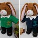 Teddy Bear School Uniform PDF Pattern Fits 15-18 Inch Teddy Bears Such ...