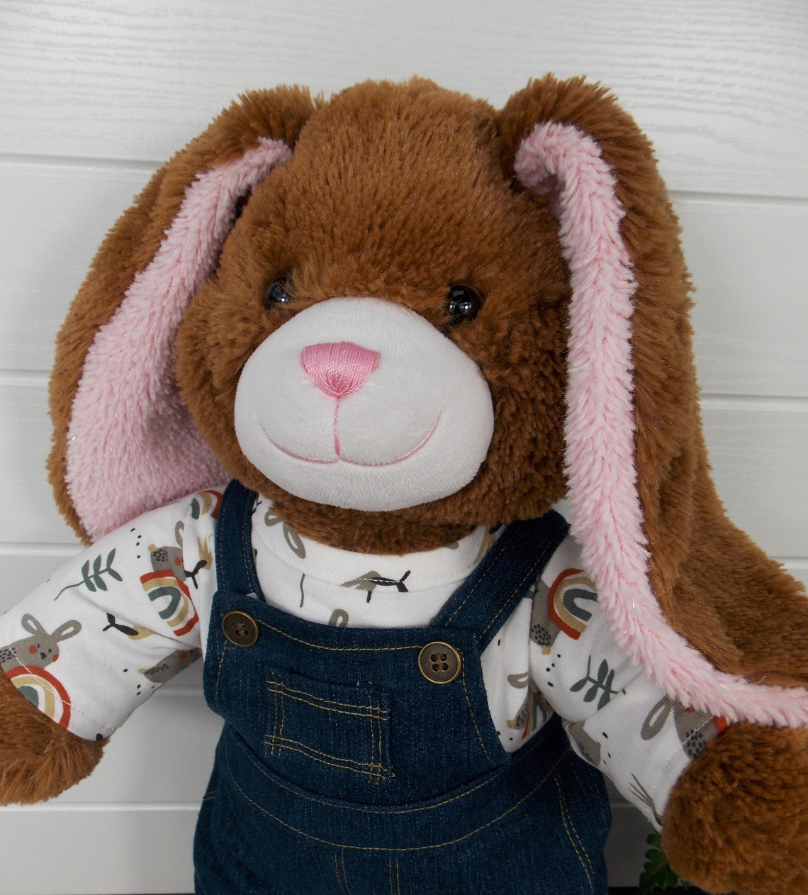 TEDDY BEAR DUNGAREES Overalls Pdf Pattern Fits Build-A-Bear | Etsy