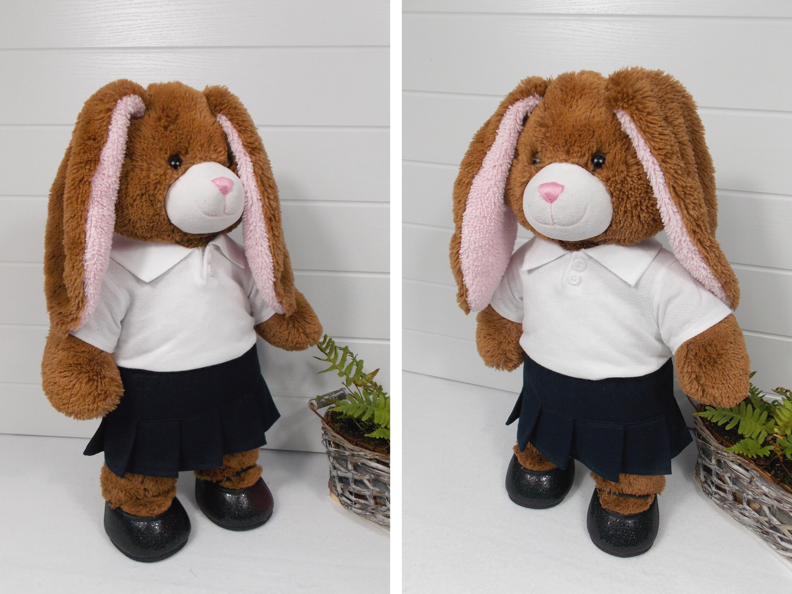 Teddy Bear Skirt - PDF Sewing Pattern + Tutorial- Fits 15-18 Inch Teddy ...