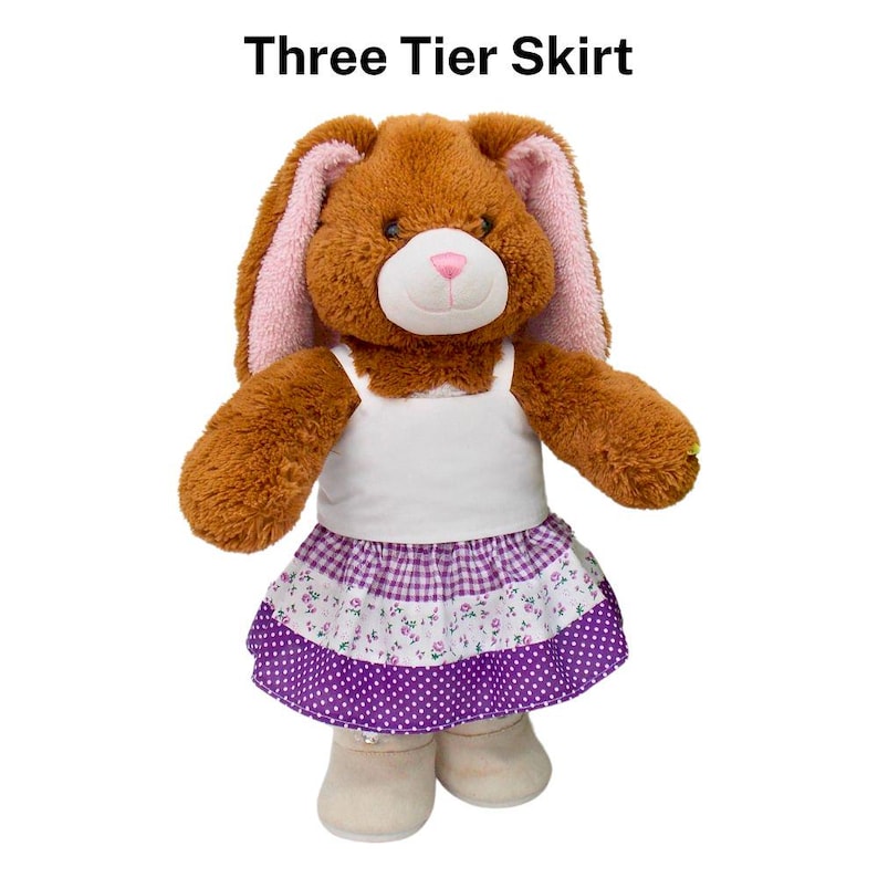 Teddy Bear Skirt Sewing Pattern - Sew a Cute Little Skirt for Your ...