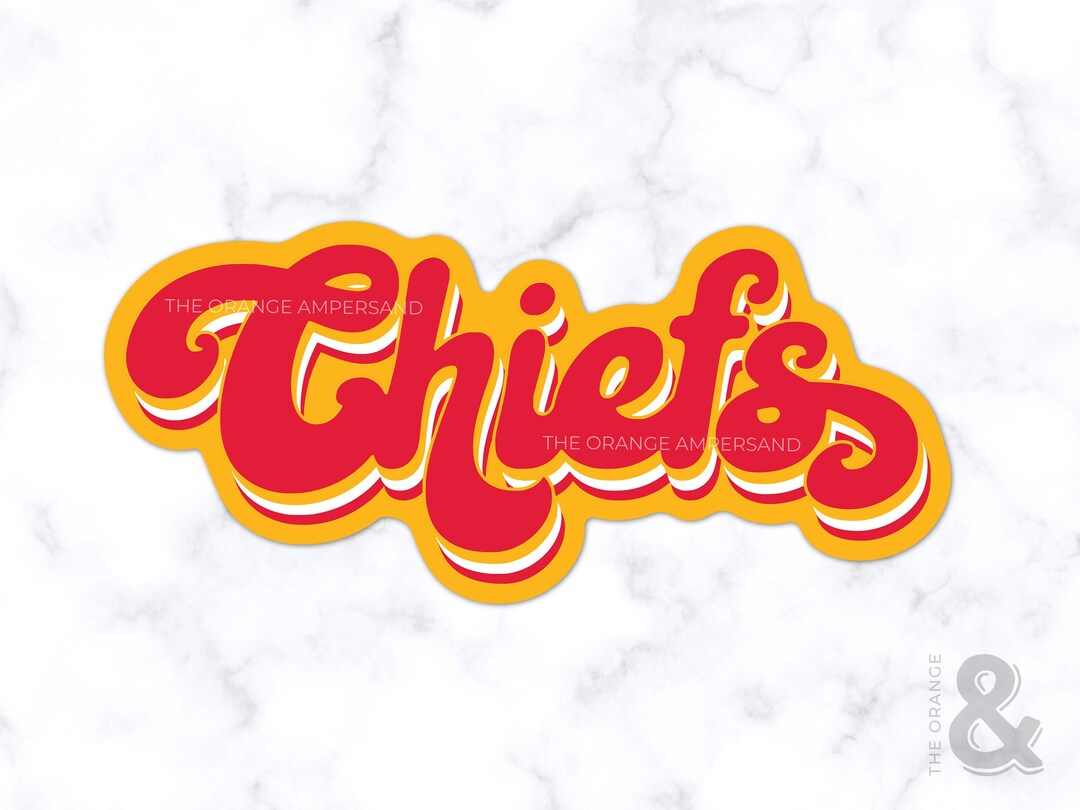 Retro-inspired Kansas City Chiefs Magnet | KC Football Soft Car Magnet ...
