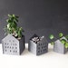 Set of Modern Case for Planters / Felt Houses / Plant Pot / - Etsy