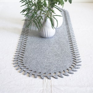 Unique Table Runner/ Felt Runner/ Table Decoration/ Housewarming Gifts ...