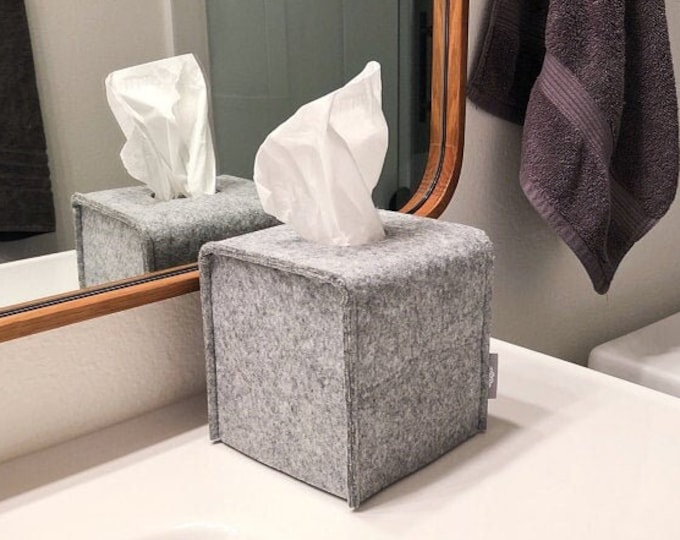 Tissue Box Cover / Felt Tissue Holder / Napkin Holder for Table ...