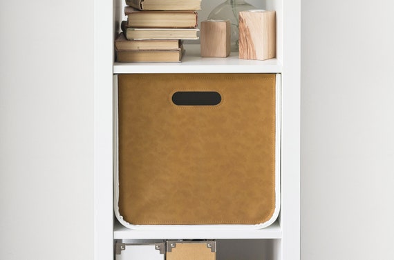 Leather Box for Storage and Organization / Felt Vegan - Etsy