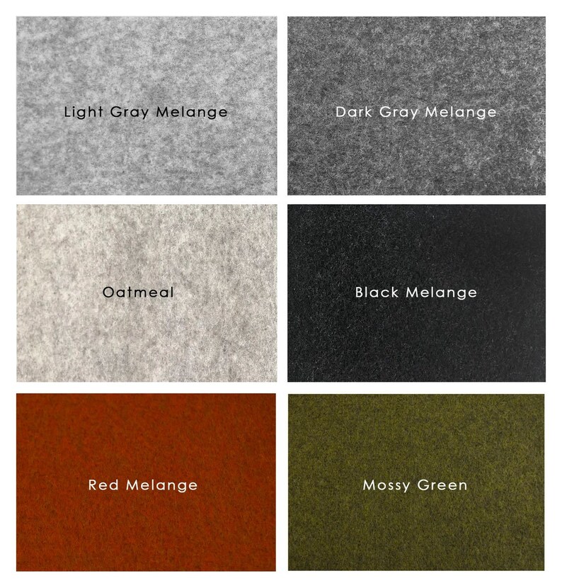 Large Round Pad / Felt Table Cover / Different Sizes Mat - Etsy