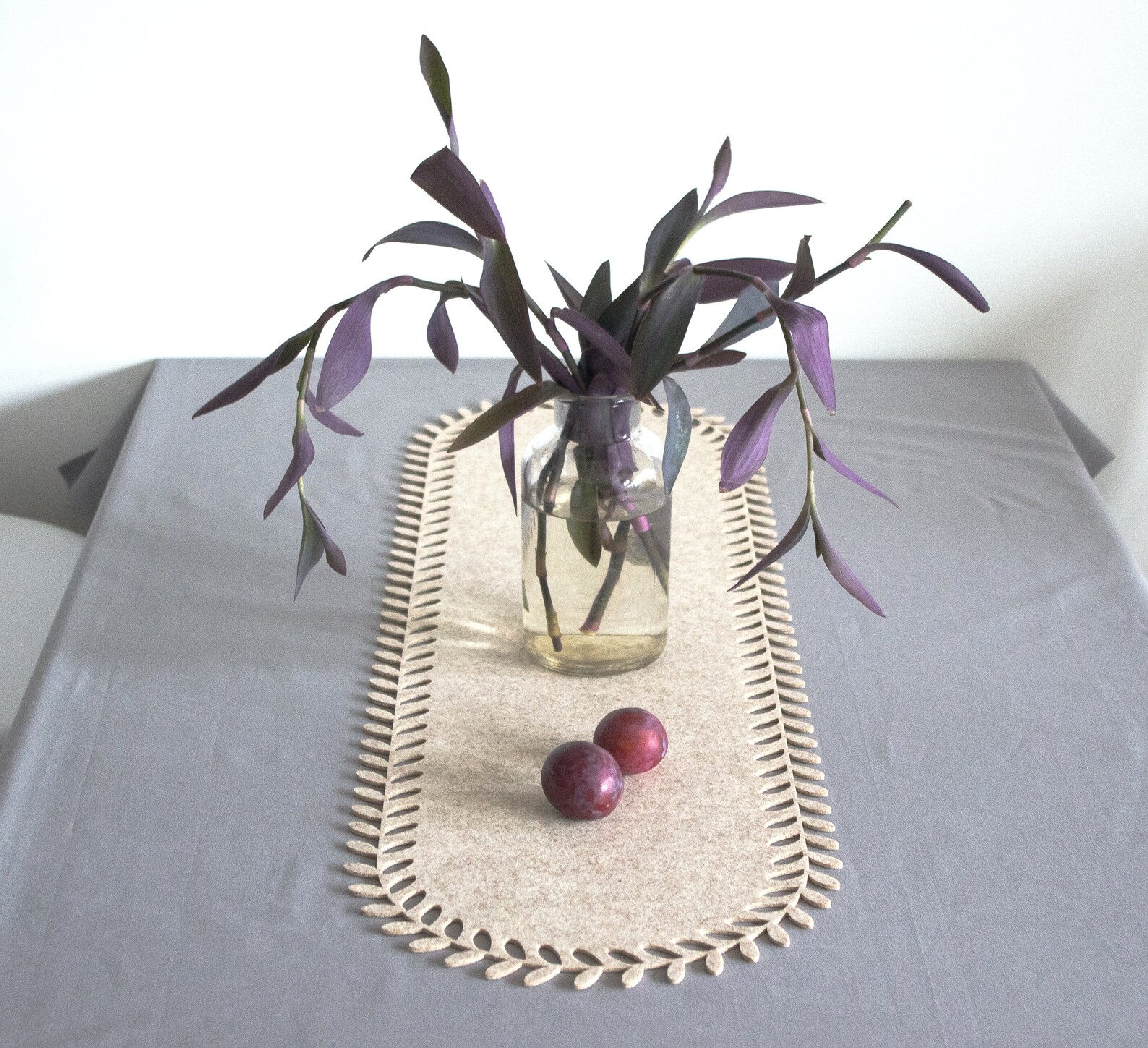Unique Table Runner / Felt Runner /table Decoration/ - Etsy