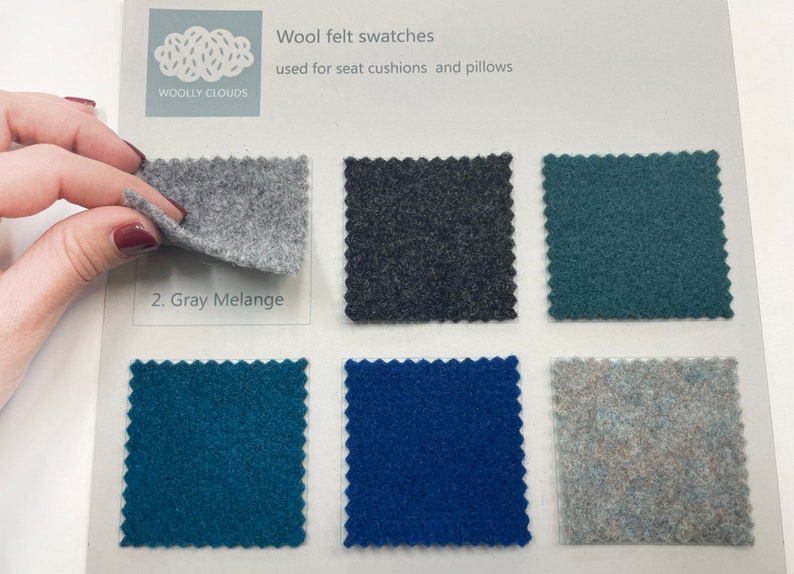Color Samples / Wool Felt Samples / Micro-velour Fabric - Etsy