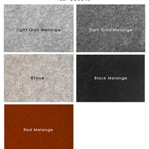 Gray Desk Pad/ Felt Mat / Laptop Mat / Desk Mat / Different Sizes Mat ...