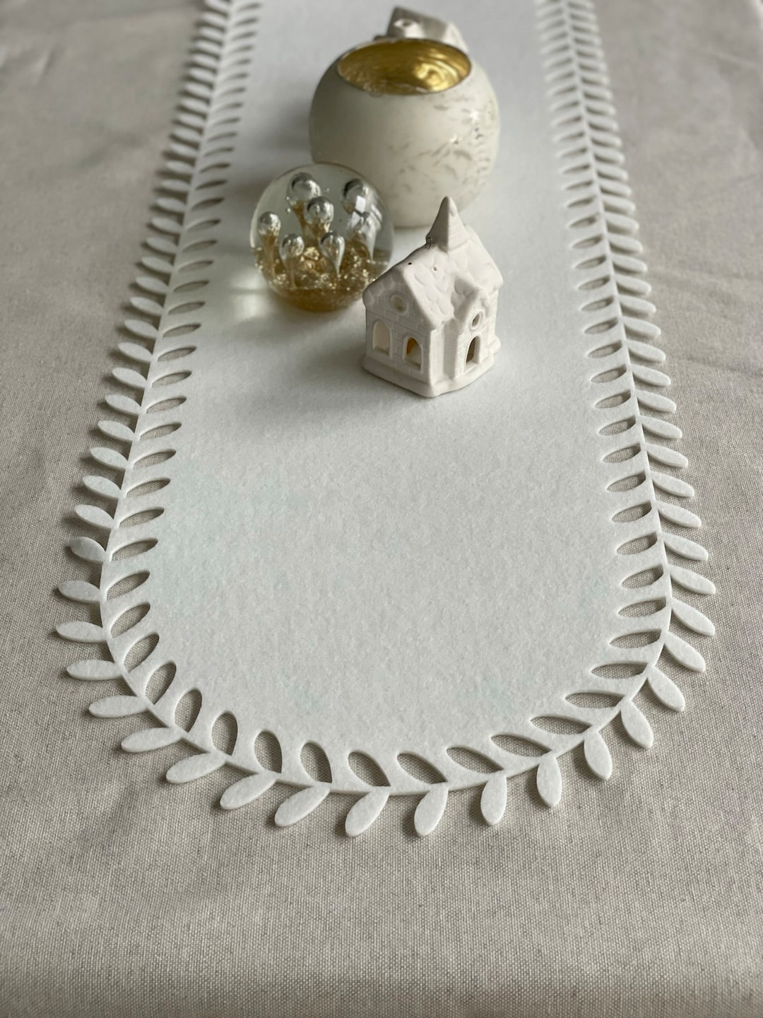 Unique Table Runner/ Felt Runner/ Table Decoration/ Housewarming Gifts ...