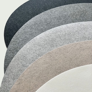 Large Round Pad/ Felt Table Cover/ Customizable Sizing - Etsy