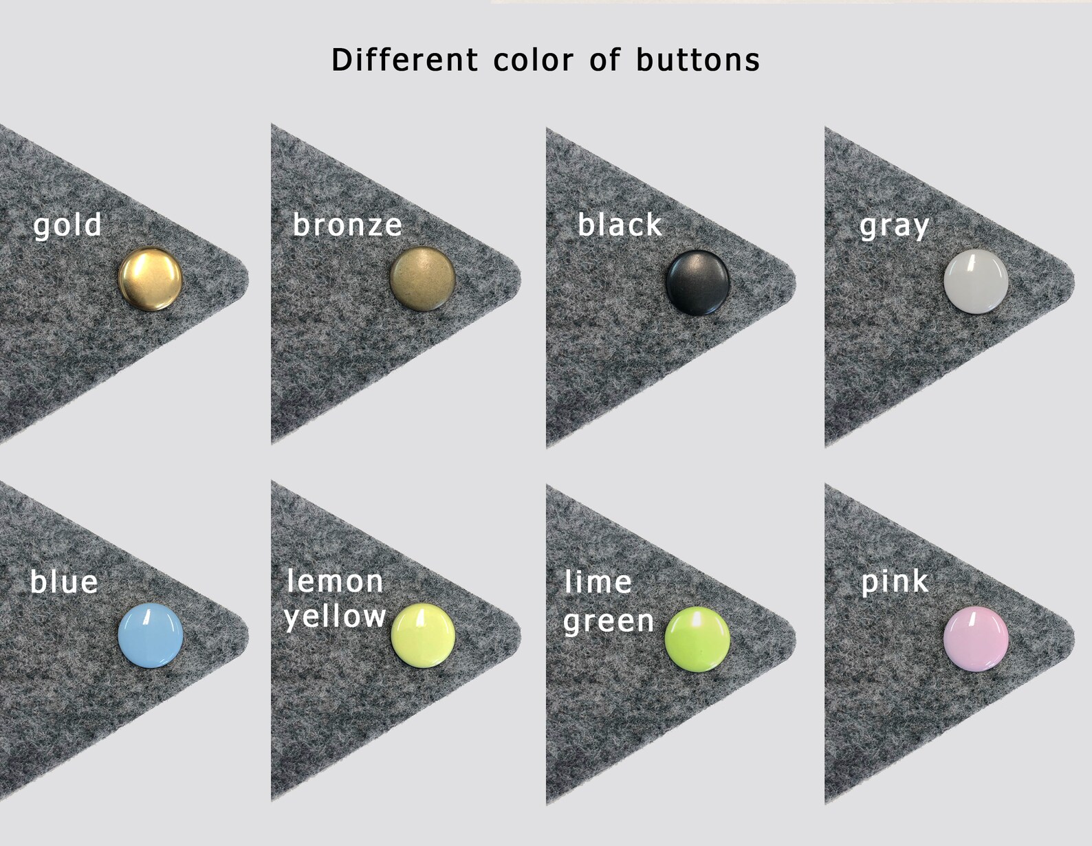 Set of 2 Storage Baskets With Metal Buttons / Collapsible - Etsy