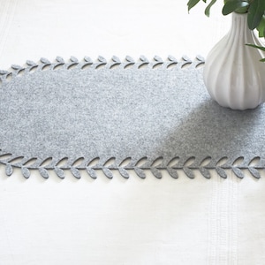 Unique Table Runner/ Felt Runner/ Table Decoration/ Housewarming Gifts ...