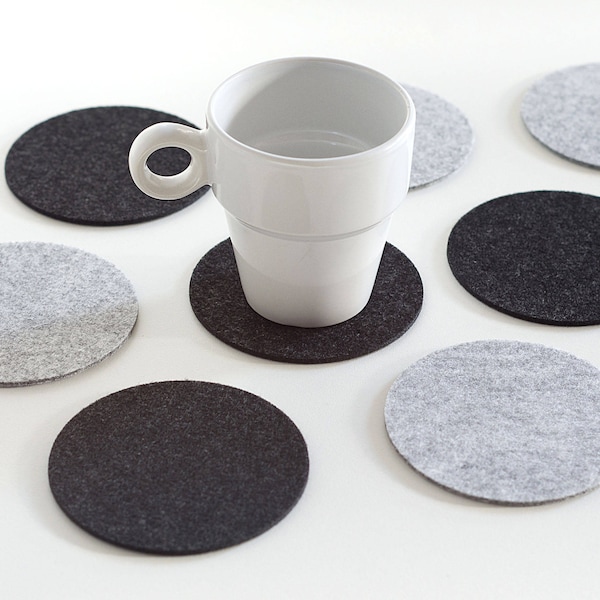 Felt Coasters - Etsy