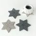 Stars Coasters / Set Felt Coasters / Christmas Decoration / - Etsy