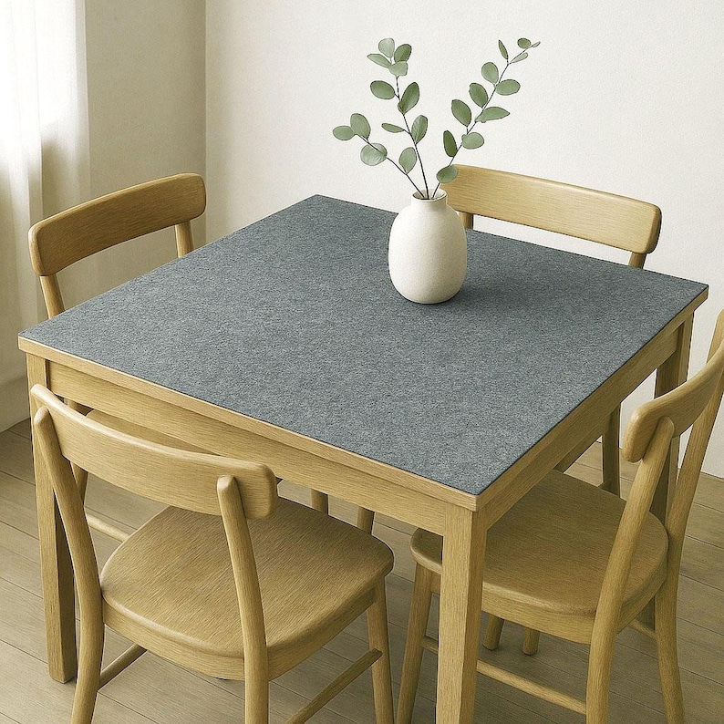 Large Rectangular Pad / Square Mat / Felt Table Cover / Customizable ...