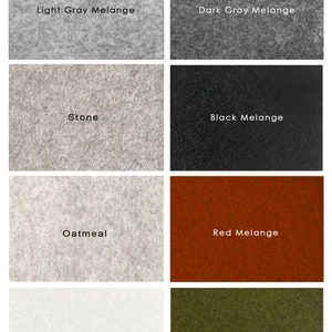 Large Round Pad / Felt Table Cover / Different Sizes Mat - Etsy