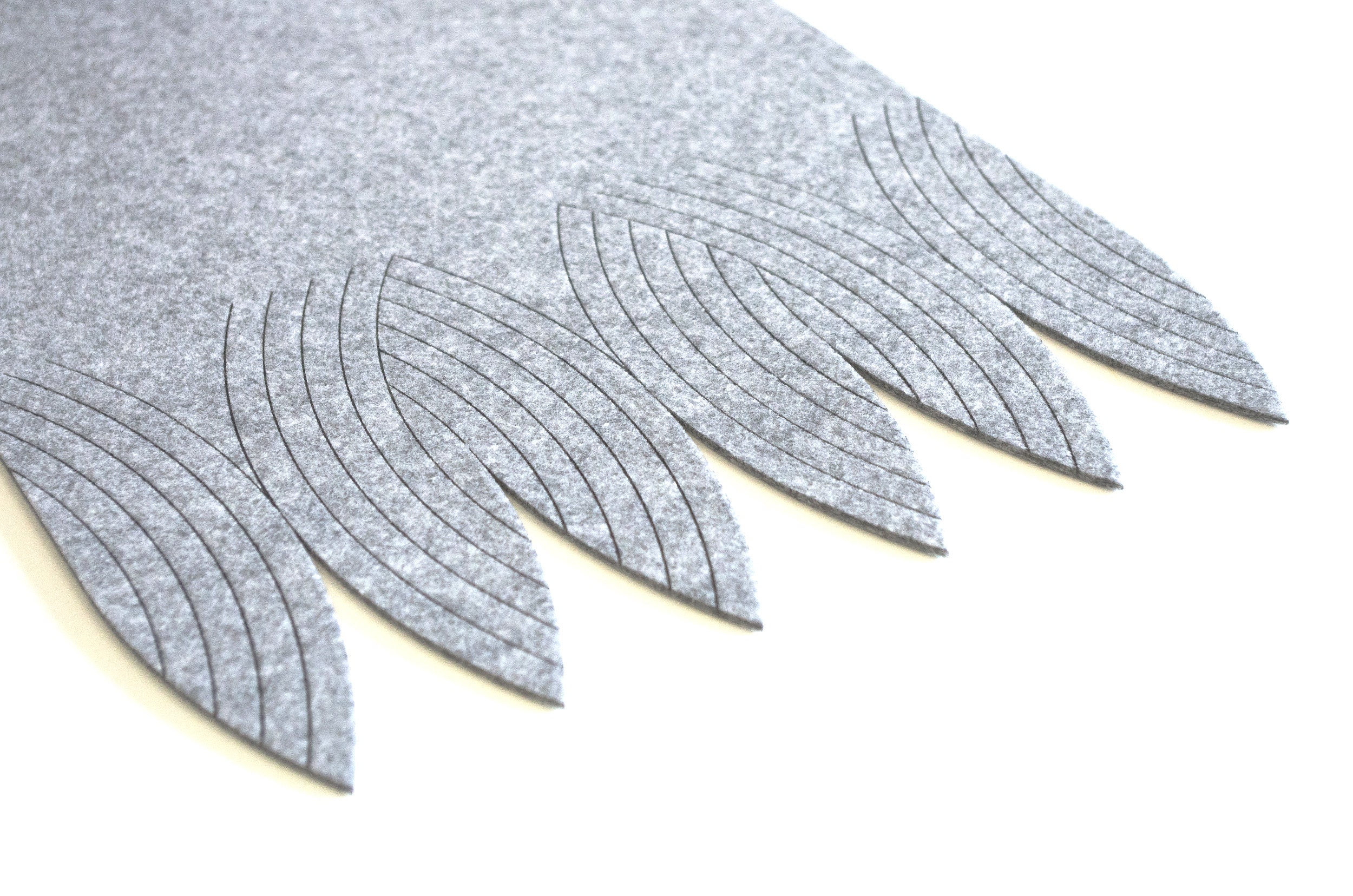 Contemporary Table Runner / Modern Table Decor / Table Centerpiece ...