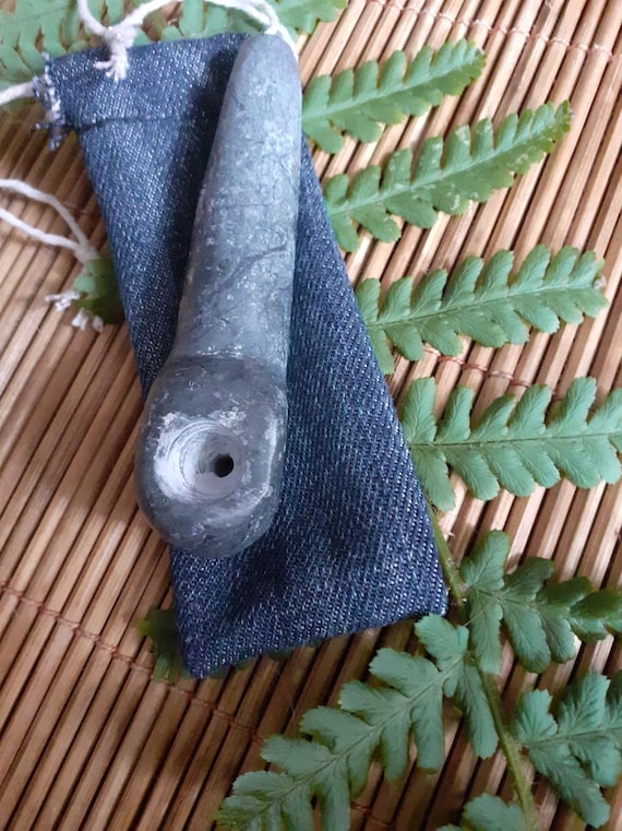 Tobacciana stone smoking pipe handmade natural stone pipe Serpentine ...