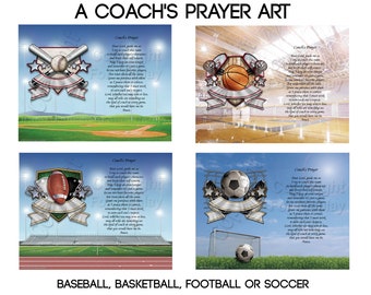 Baseball Coach Prayer - Etsy