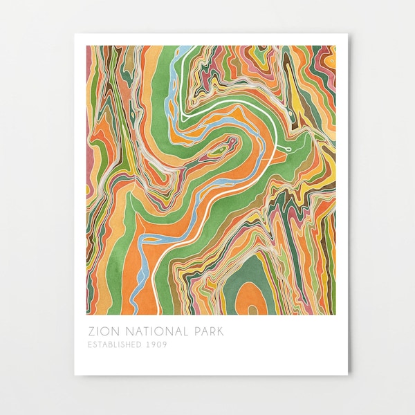 Zion National Park' - Etsy