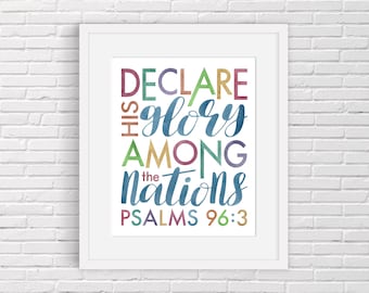 Psalm 96 | Etsy