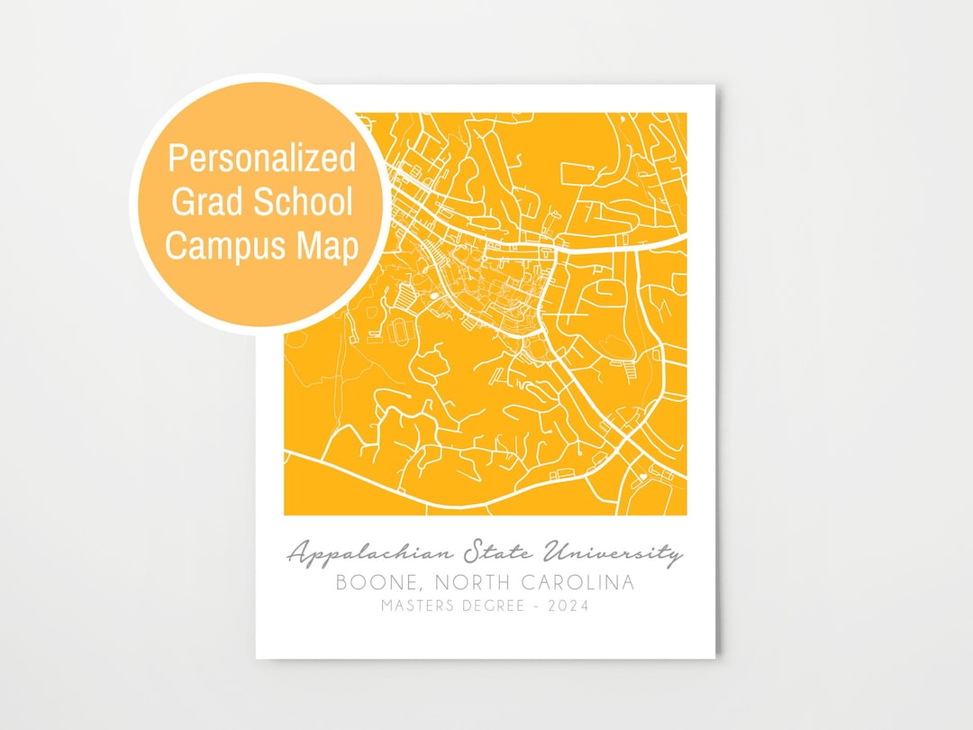 Masters Degree Graduation Gift, Personalized Map Art, Grad Student ...