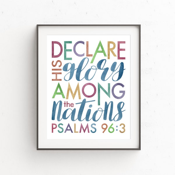 Psalm 96 - Etsy