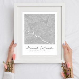 Custom Map Topography, Personalized Map, Topographic Map Art, National ...