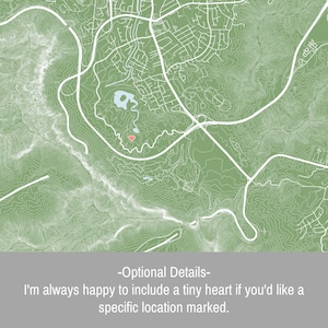 Custom Map Topography, Personalized Map, Topographic Map Art, National ...