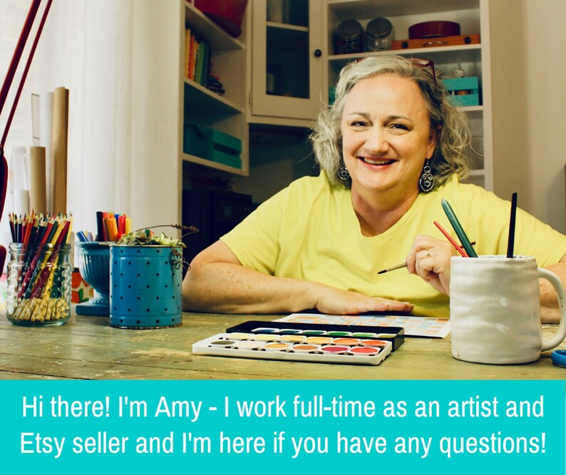 Yakima Washington Map Art Watercolor Print Travel Decor - Etsy