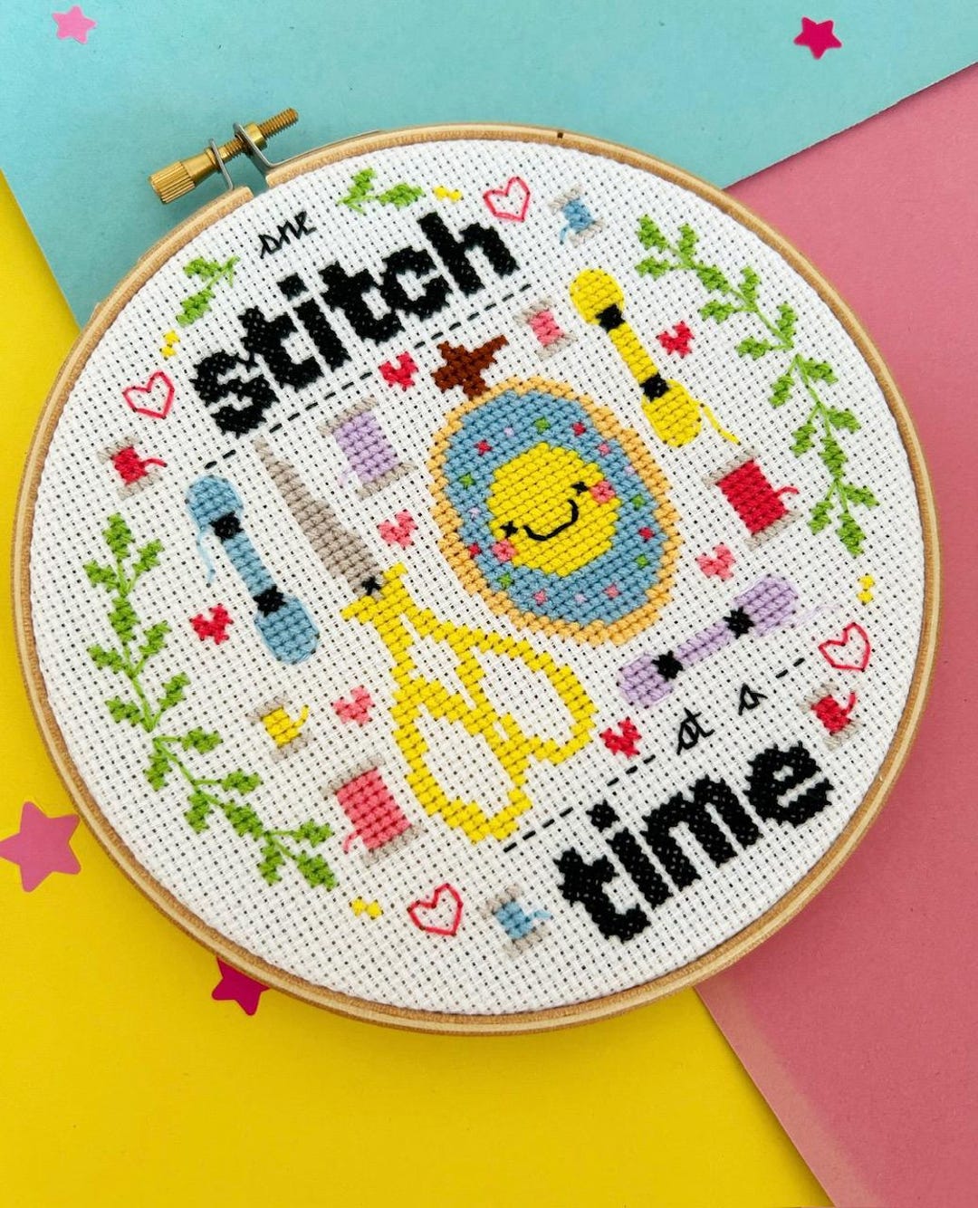 One Stitch at a Time * Cross Stitch Kit* - Etsy