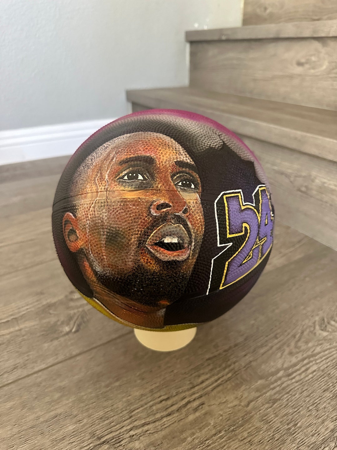 Custom Airbrush Basketball Portraits: Personalize Your Fandom - Etsy