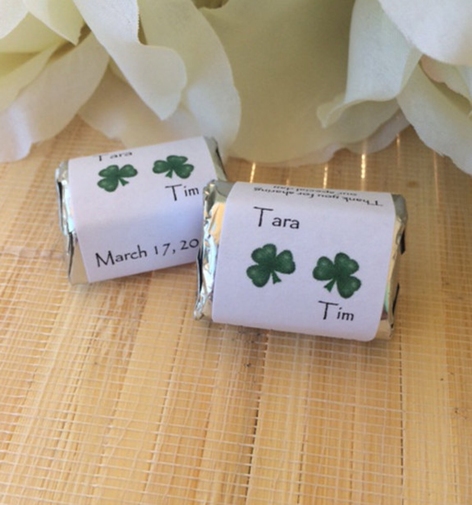 Irish Wedding Favors, Irish Wedding Gift, Four Leaf Clover, Irish ...