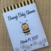 Bumble Bee Baby Shower Seed Packets, Paper Bumble Bee Favors, Bumble ...