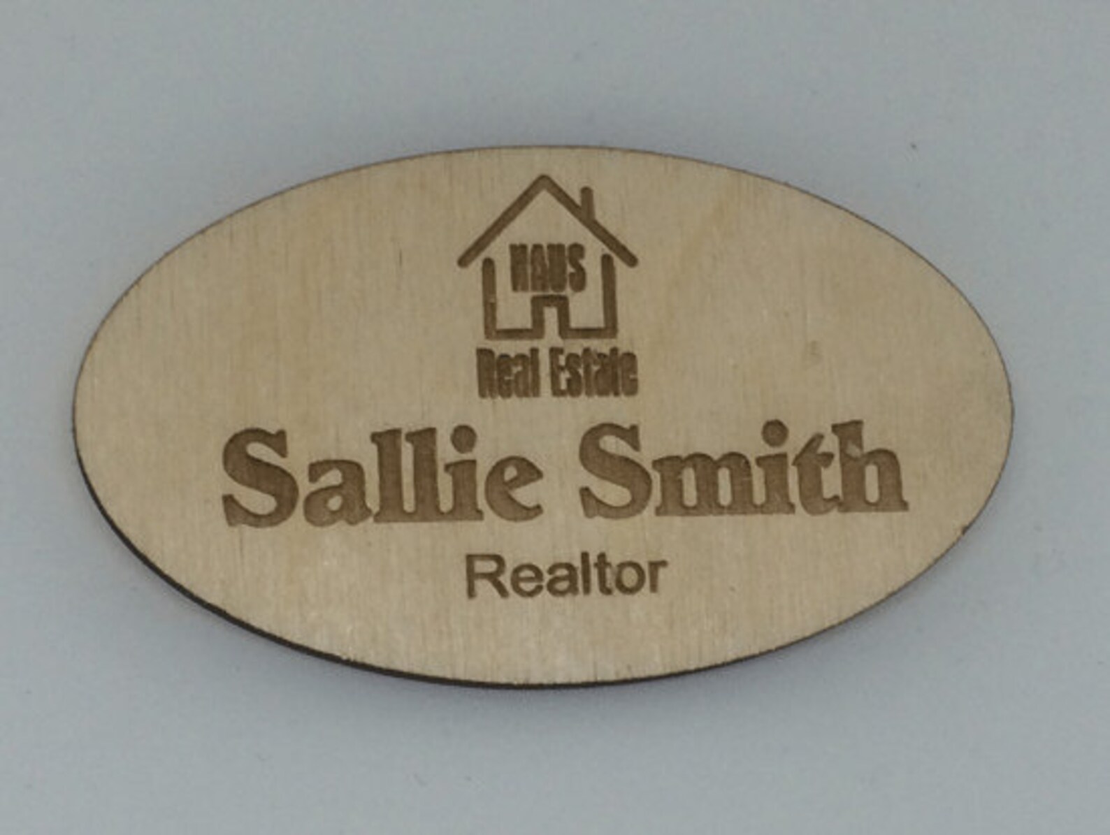 Personalized Name Tags Wood Name Tags Name Tags for Work - Etsy