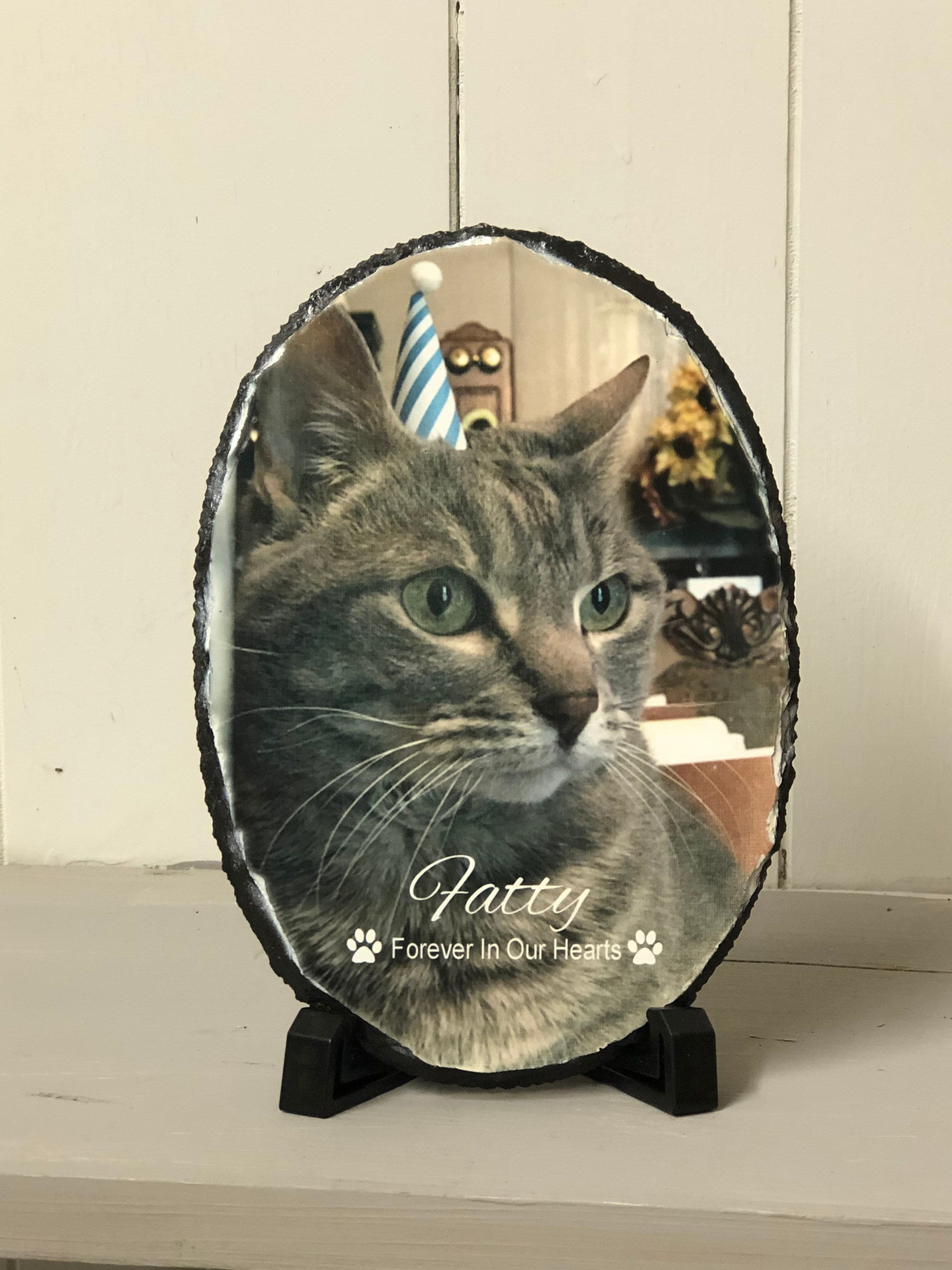 Cat Headstone Plaques