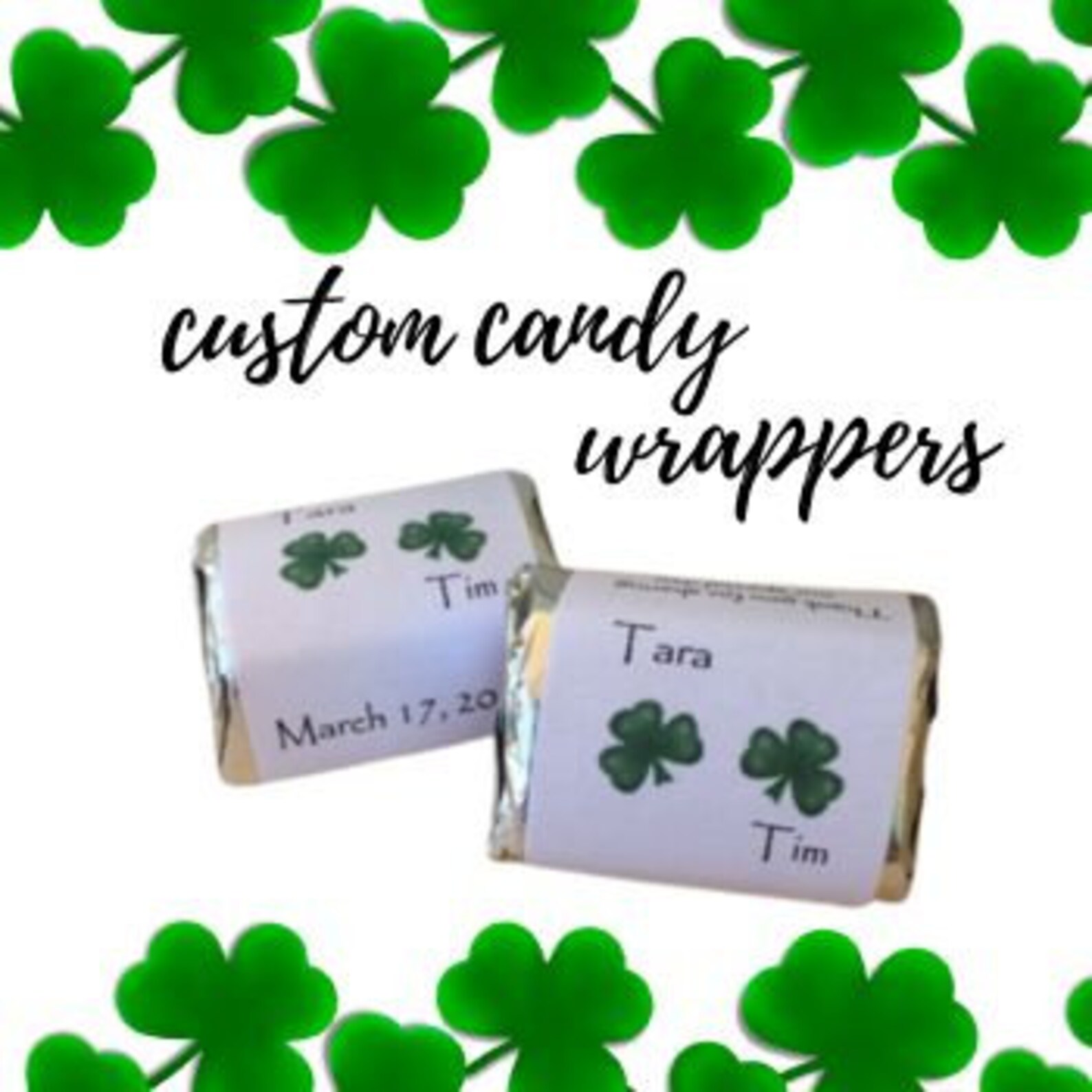 Irish Wedding Favors, Irish Wedding Gift, Four Leaf Clover, Irish ...