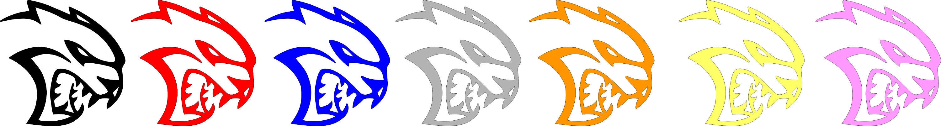 Hellcat en Scatpack Widebody Logo Variety Pack vector dxf ai - Etsy ...