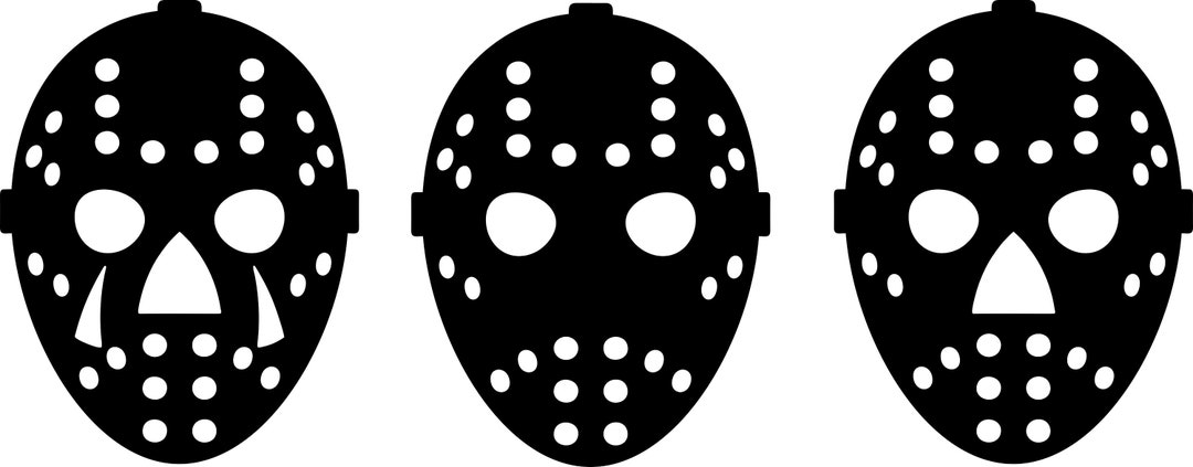 Jason Mask Vector Files AI SVG DXF - Etsy