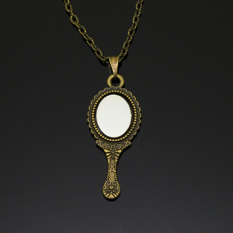 Mirror Necklace - Etsy