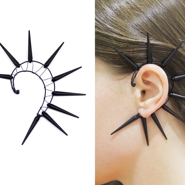 Gothic Ear Cuff - Etsy