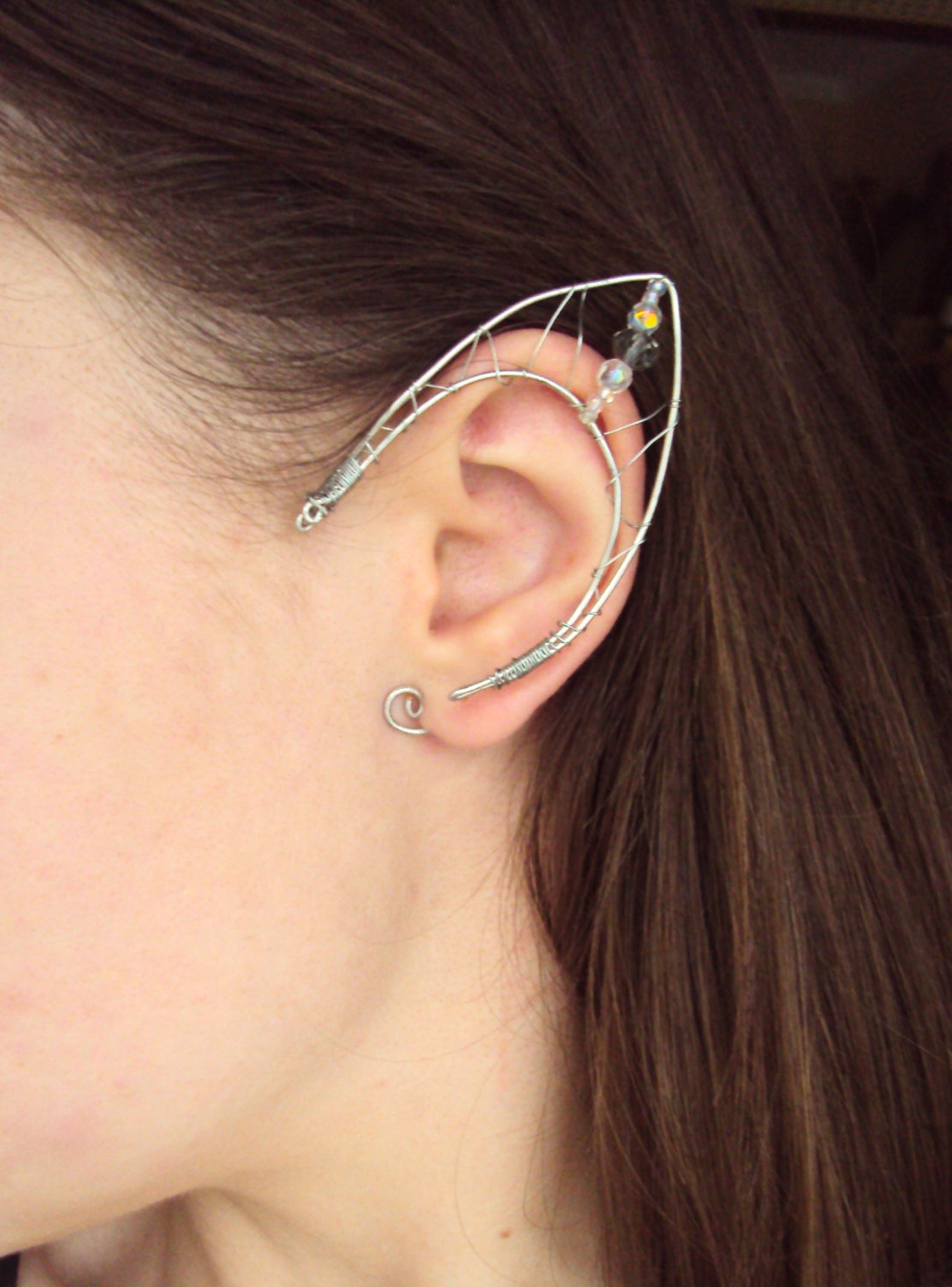 Elf Ear Cuff Fantasy Elvish Earcuff No Pierce Cosplay Earring | Etsy